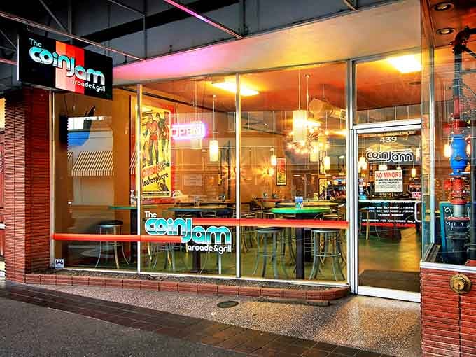 The storefront glows like a beacon for anyone who ever spent their allowance one quarter at a time.
