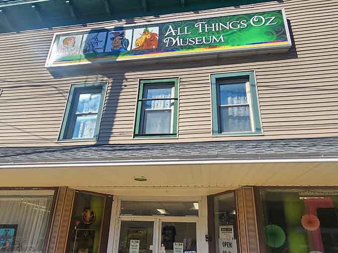 The colorful signage above promises Oz magic inside, and trust me, it delivers on every sparkling promise.