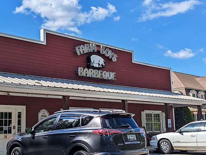 When the parking lot's full and the sign's glowing, you know you've found the right spot.