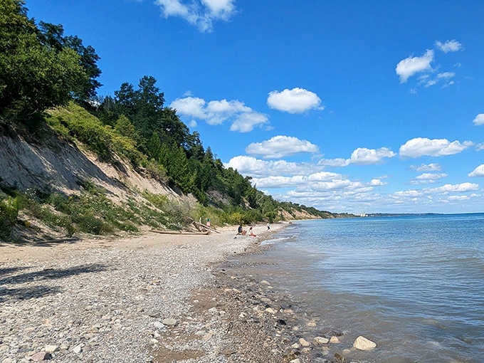 When the beach stretches out this pristine and empty, you'll wonder why anyone bothers with crowded resort destinations.