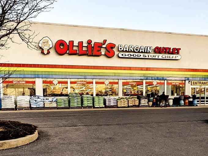 The cheerful exterior practically winks at you, inviting smart shoppers to discover what treasures await inside today.