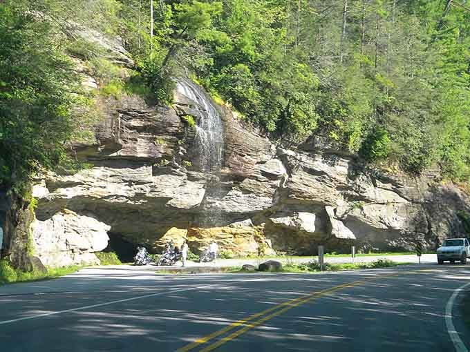 Mother Nature showing off with rock formations that have been standing guard here longer than anyone can remember.