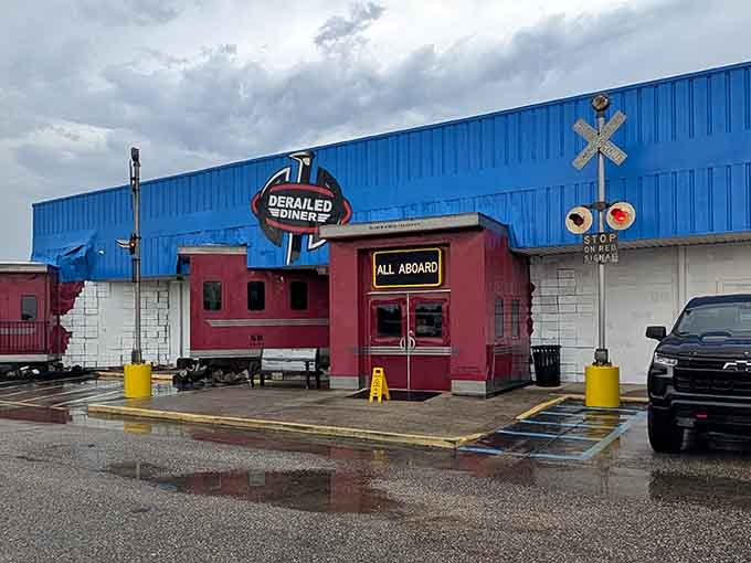 Even on a cloudy day, this place shines brighter than your average roadside diner ever could.