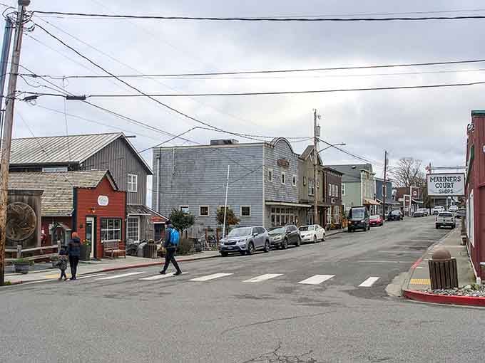 Downtown Coupeville where the buildings have more stories than your favorite uncle at Thanksgiving dinner.