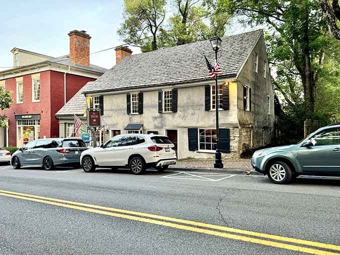 Historic architecture meets modern life on streets where every building has witnessed generations of change.