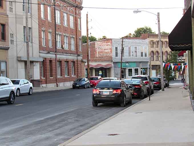 Downtown Alton's historic streets prove that charm doesn't require a trust fund, just good taste and solid brickwork.