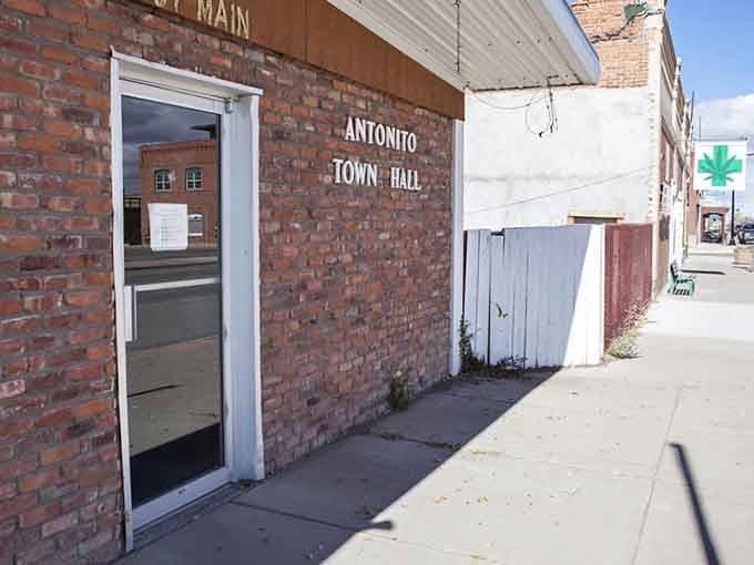 Antonito Town Hall keeps things refreshingly simple, proving that small-town government doesn't need marble columns or pretension.