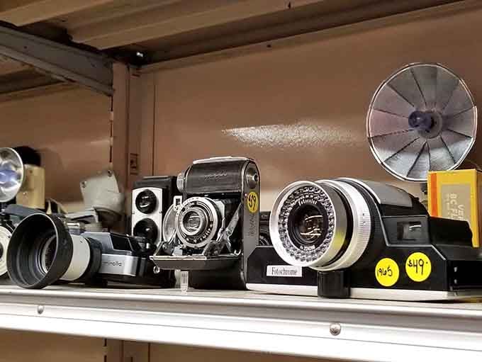 Film cameras that once captured weddings, vacations, and awkward family portraits now await their second act.