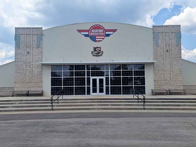 That gleaming facade isn't just a building; it's your gateway to decades of American aviation history.