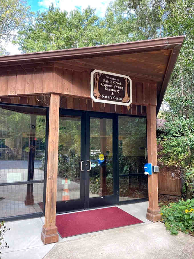 The welcome mat is out at this Nature Center, where learning about swamps becomes surprisingly addictive.