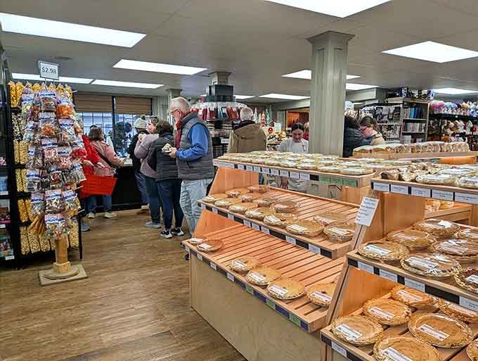 When the display cases are this full and customers are still lined up, you know something magical happens here.