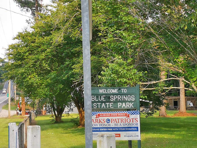 When you see this sign, you know you've found something the locals have been quietly enjoying for years.