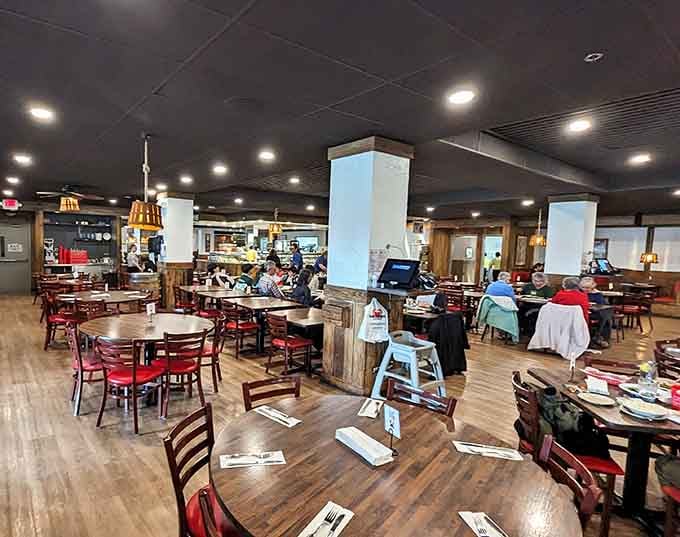 Spacious dining rooms filled with happy diners prove that exceptional seafood draws crowds even in landlocked suburbs.