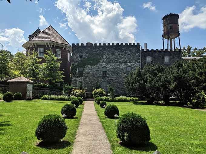 The sunken gardens prove that bourbon makers had serious landscaping game, creating Instagram gold long before smartphones existed.