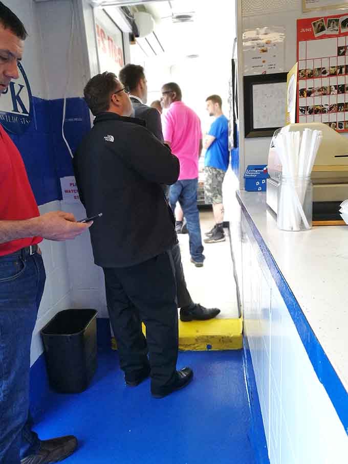That line snaking through the door? It's not slow service, it's proof everyone's already figured it out.