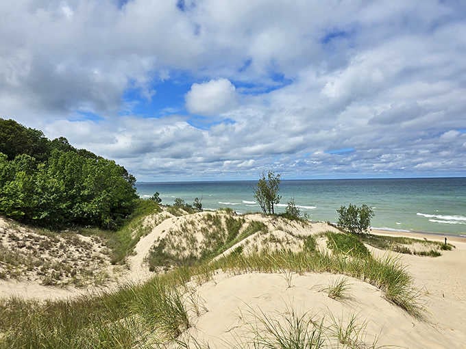 Indiana Dunes' sandy peaks and Lake Michigan views make you question why anyone bothers with ocean flights.