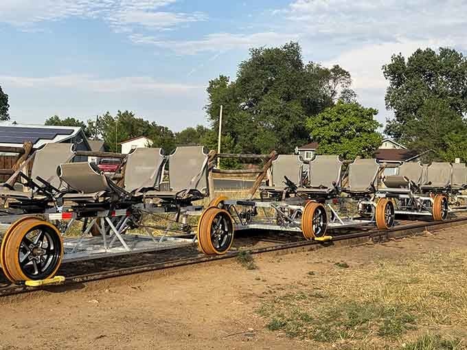 Lined up and ready for adventure, these sleek machines blend engineering smarts with pure recreational fun.