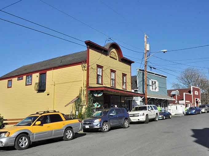 Colorful facades lining streets that remember when horses outnumbered cars, now welcoming modern-day explorers with timeless grace.