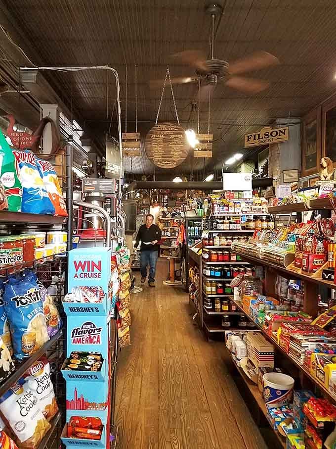 Those wooden floors and tin ceilings have witnessed more transactions than Amazon's servers, and they've got stories to tell.