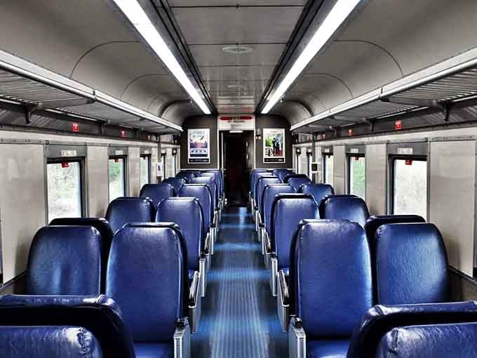 Blue seats, big windows, and zero traffic jams&mdash;this is how commuting should have always been.
