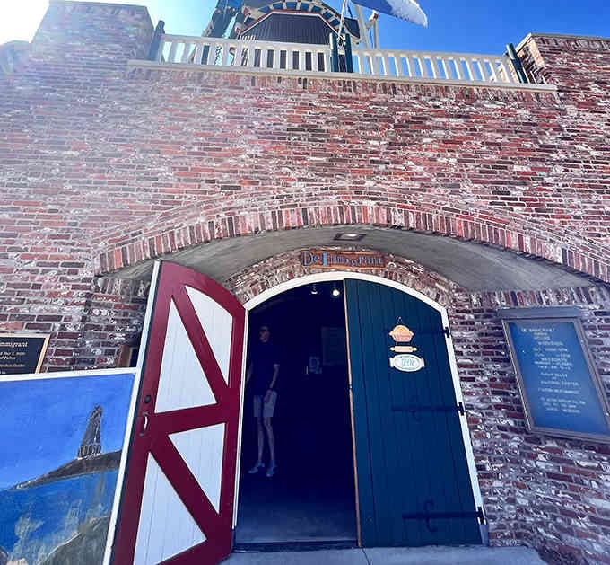 Step through this Dutch door and prepare for your passport to get very confused about its location.