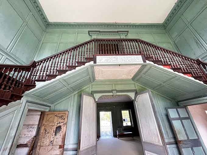 Step inside and you're walking through the same entrance hall that's welcomed visitors for nearly three centuries.