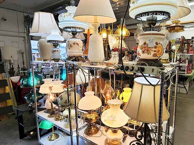 This lamp collection isn't just lighting, it's a glowing museum of mid-century dreams waiting to illuminate your life.