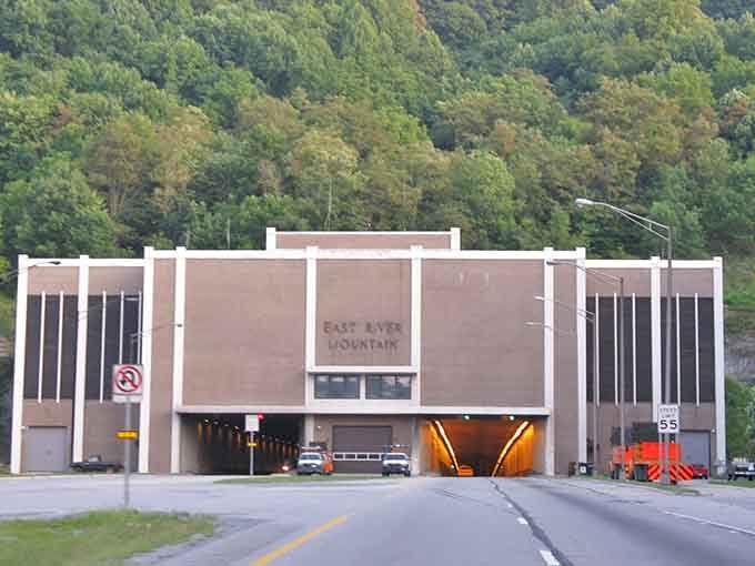 Approaching the portal feels like you're about to enter a secret government facility, minus the security clearance requirements.