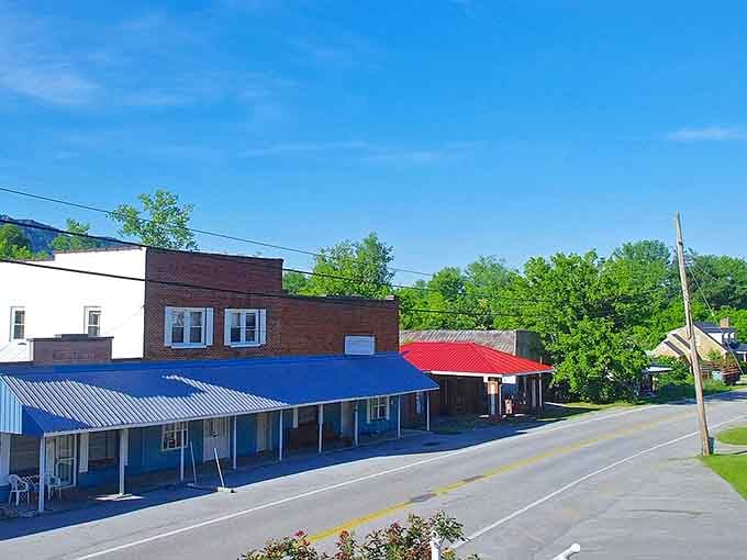Those colorful awnings aren't just for show, they're providing shade like they have for generations.