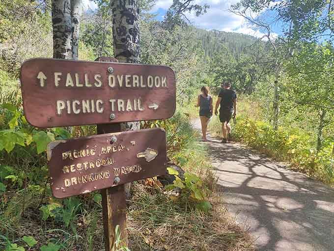 Follow the signs to adventure, where the journey to the overlook is half the fun of discovery.