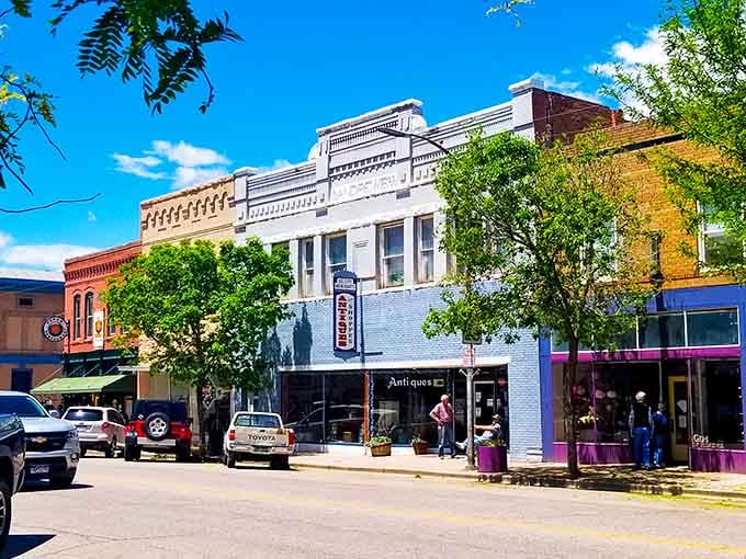 Those ornate facades and shaded sidewalks practically beg you to slow down and spend the afternoon browsing treasures from another era.