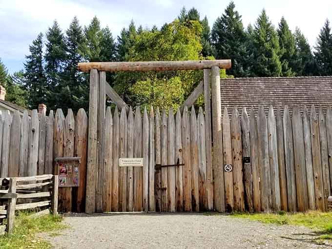 Step through this gate and suddenly your smartphone feels like unnecessary baggage from another century.