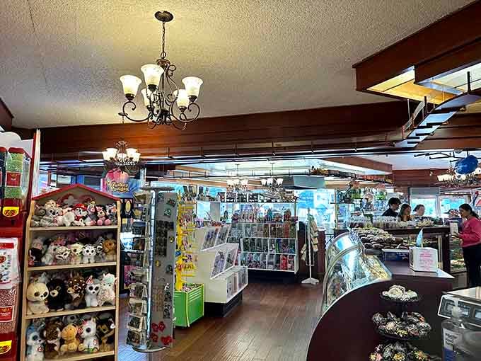 Inside, every surface gleams with possibility, like a museum dedicated entirely to making your sweet tooth very, very happy.