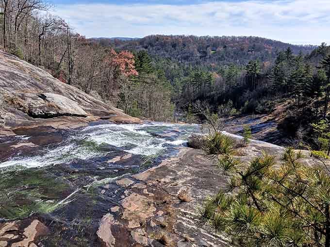 Mother Nature's amphitheater, where every seat offers a view worth the climb to get here.