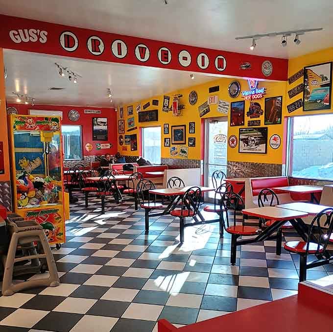 Step inside where checkered floors meet cherry-red booths and every wall tells a delicious story of Americana.