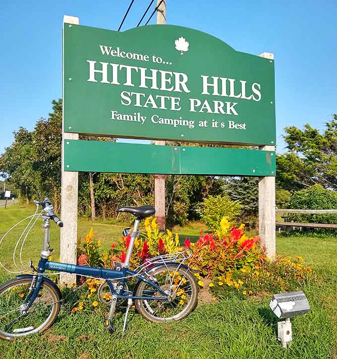 When a state park sign promises "Family Camping at its Best," it's refreshingly not overselling the experience.