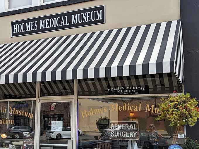 Behind this charming storefront lurks a collection that proves nostalgia isn't always warm and fuzzy feelings.