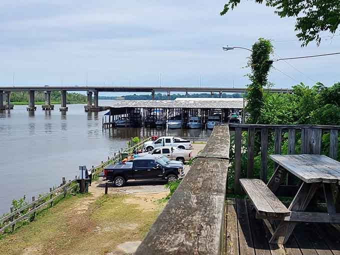 City Marina welcomes boaters to waters where fishing is excellent and pretension doesn't exist.