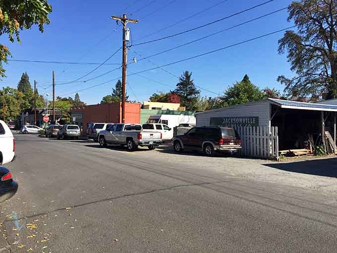 These quiet side streets whisper stories that the main drag's too polite to tell out loud.