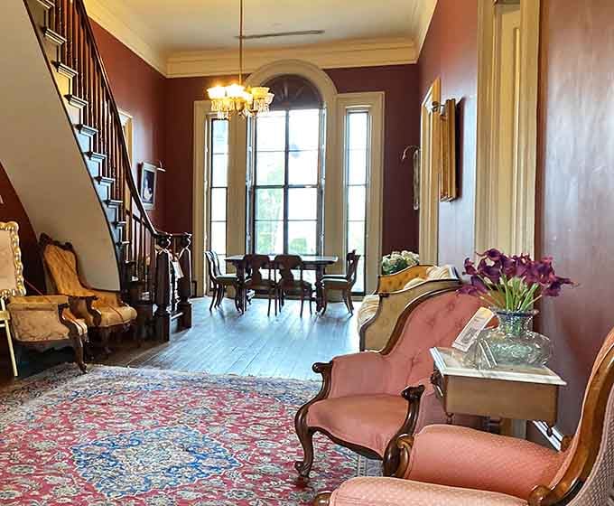 Step inside and discover interiors where Victorian elegance meets Southern hospitality in the most spectacular way possible.