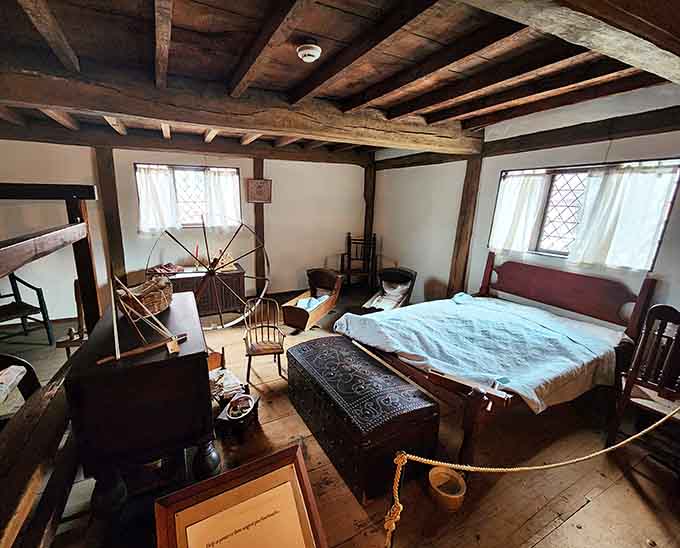 Colonial beds make modern futons look luxurious, proving our ancestors were tougher than we'll ever be.