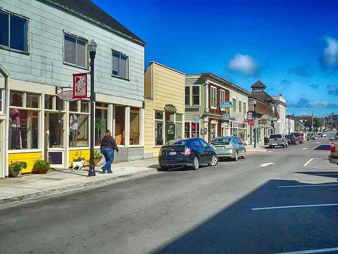 Fort Bragg's downtown proves small coastal towns can have big charm without the tourist trap attitude.