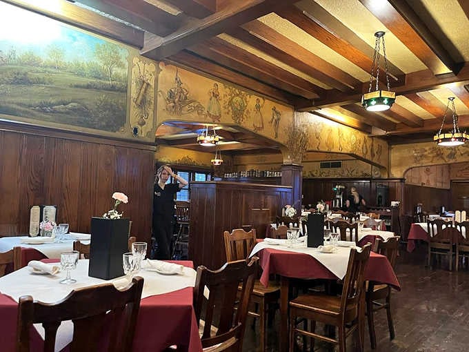 Step inside this Bavarian beauty where exposed beams and Old World charm transport you straight to gem&uuml;tlichkeit.