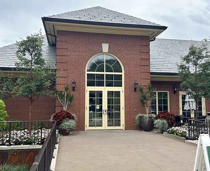 The entrance welcomes you like an old friend, promising adventures in horticulture that'll make your neighbors jealous.