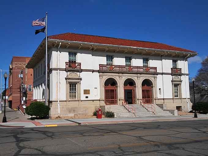 The post office stands as a testament to when public buildings were designed to inspire, not just function.