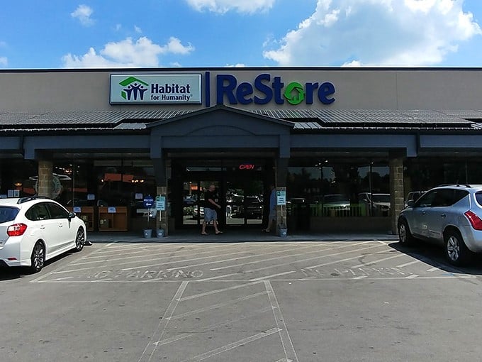 The unassuming storefront hides a treasure trove that'll make your wallet breathe a sigh of relief.