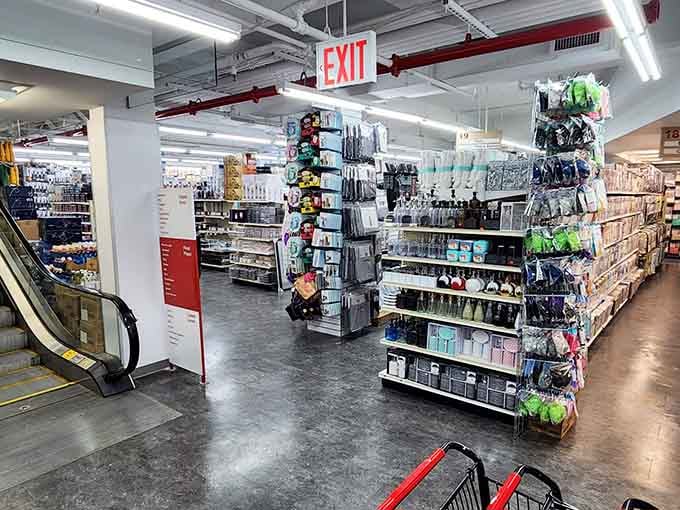 Clean, bright, and organized, this interior layout makes discount shopping feel less like hunting and more like discovering.