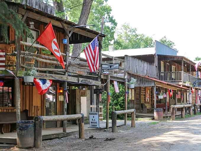 These weathered storefronts have seen more authentic Western living than most Hollywood sets could ever dream of capturing.