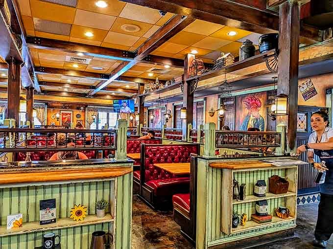 Step inside and discover rustic elegance meets serious breakfast ambitions in every cozy corner.