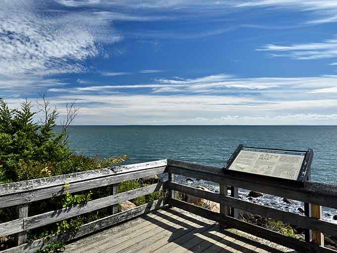 This overlook proves that the best seats in Connecticut don't require reservations, just good timing.